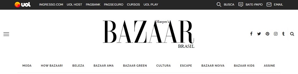 Bárbara Colen na Harper’s Bazaar Brasil – Condé+